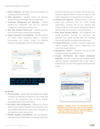 Teletrips Management System Product Sheet | PDF