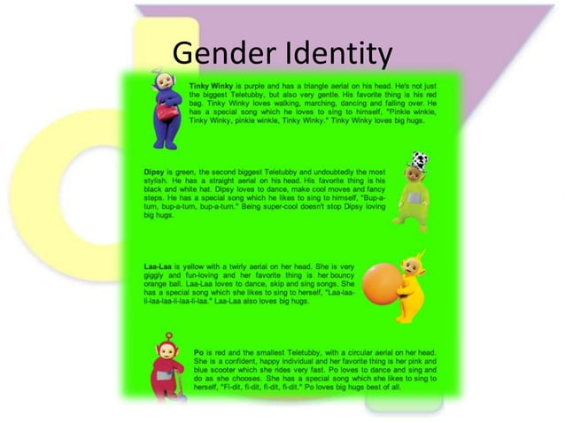 representation of gender in the teletubbies | PPT