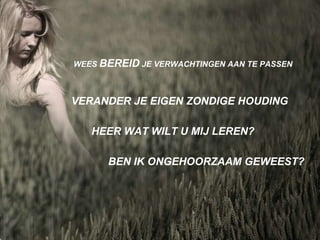 Teleurstelling | PPT