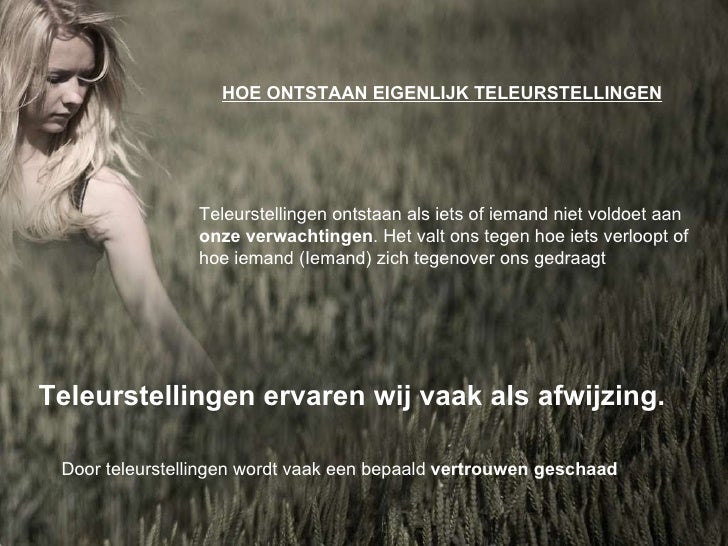 Teleurstelling
