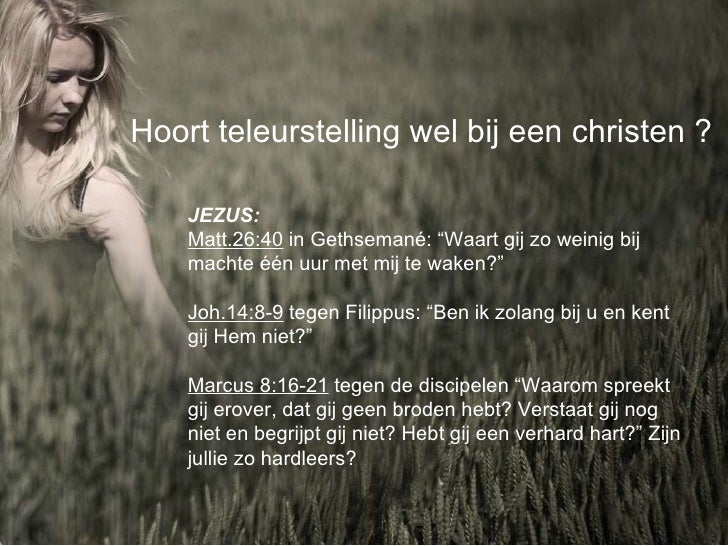 Teleurstelling
