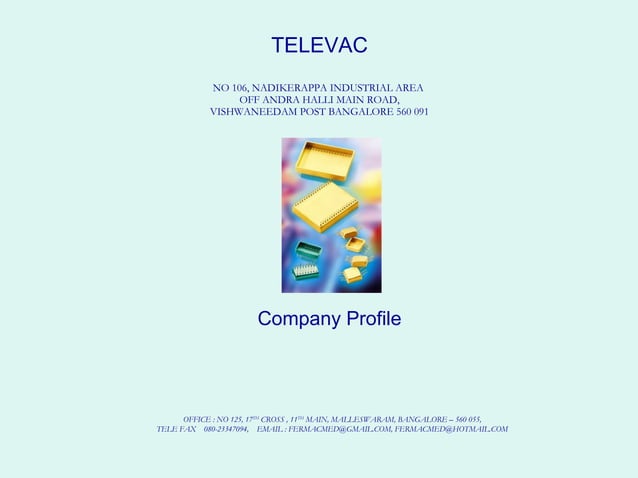 Televac presentation1 | PPT