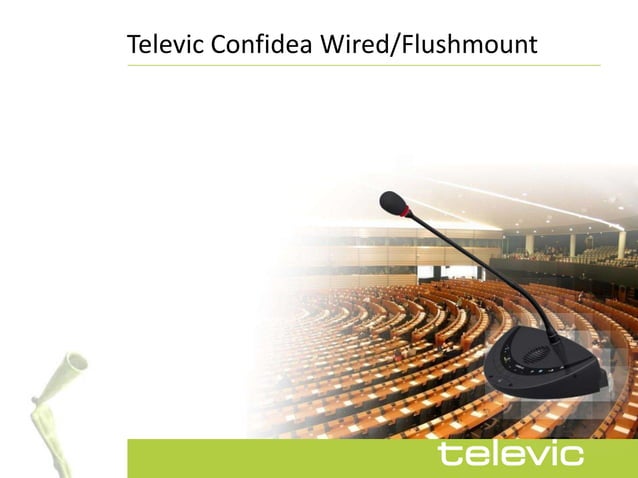 Televic confidea wired | PPT