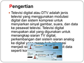 Televisi digital pub artikel | PPT