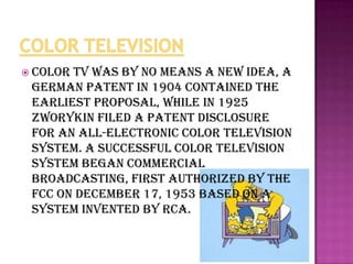 Television | PPTX