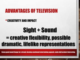 Television a broadcast media | PPT