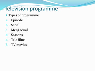 Television basic understanding | PPT