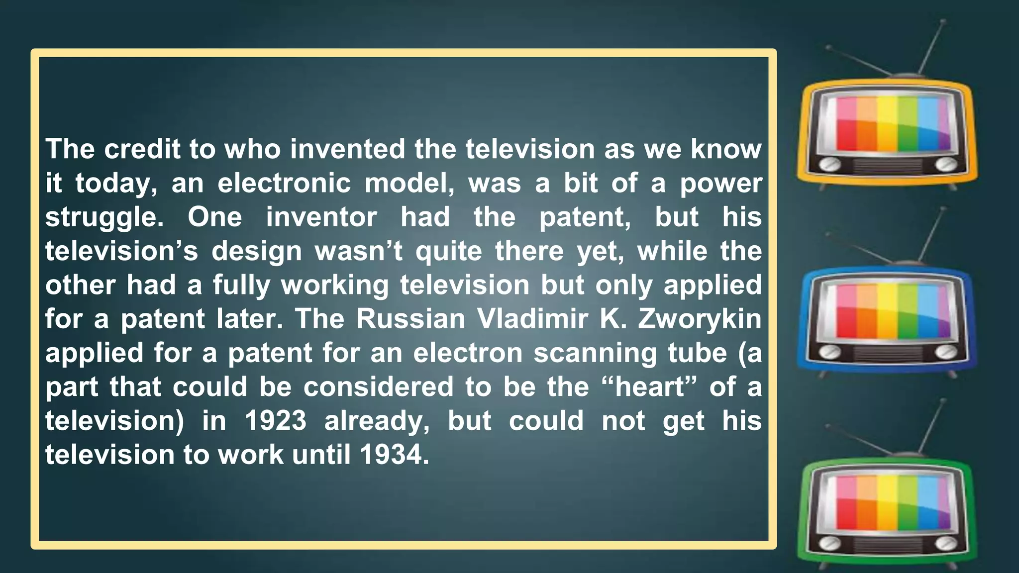 Television as mass media | PPT