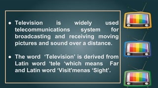 Television as mass media | PPT