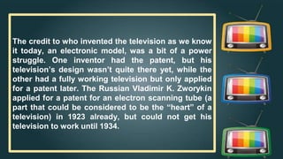 Television as mass media | PPT