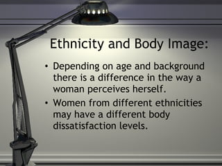 Television And Body Image | PPT