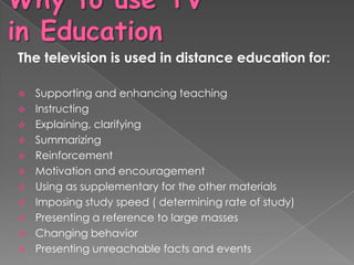 Television broadcasting | PPTX