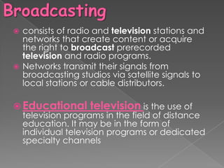 Television broadcasting | PPT