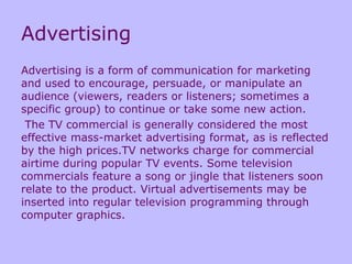 Television broadcasting | PPTX | Television | Entertainment