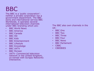 Television broadcasting | PPTX | Television | Entertainment