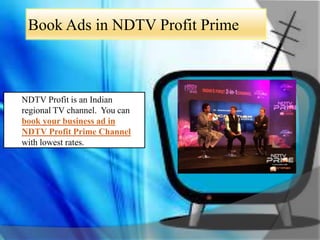 Television Channel Advertisement | PPTX