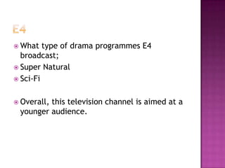 Television drama | PPT