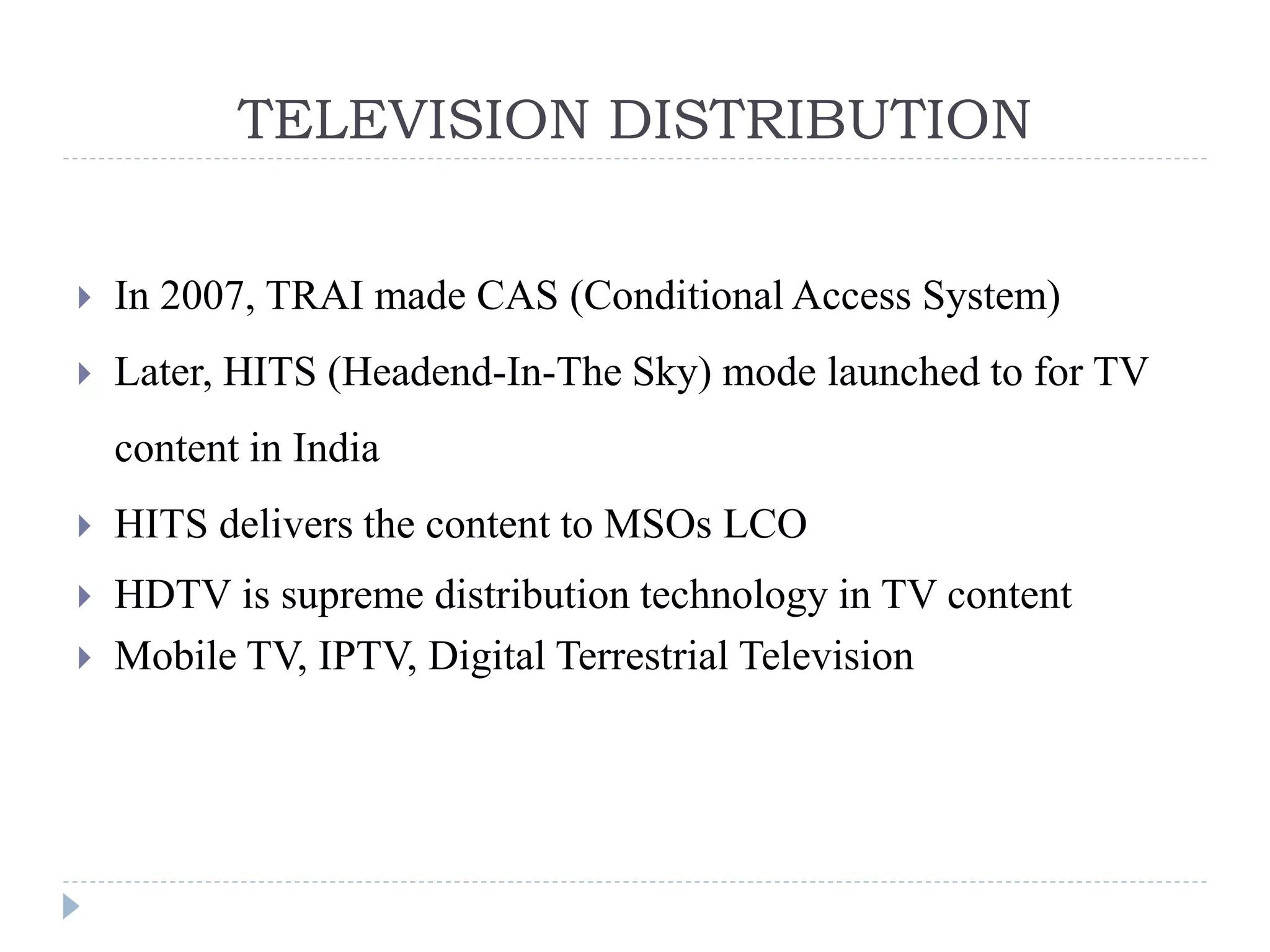 Television genres,content | PPTX