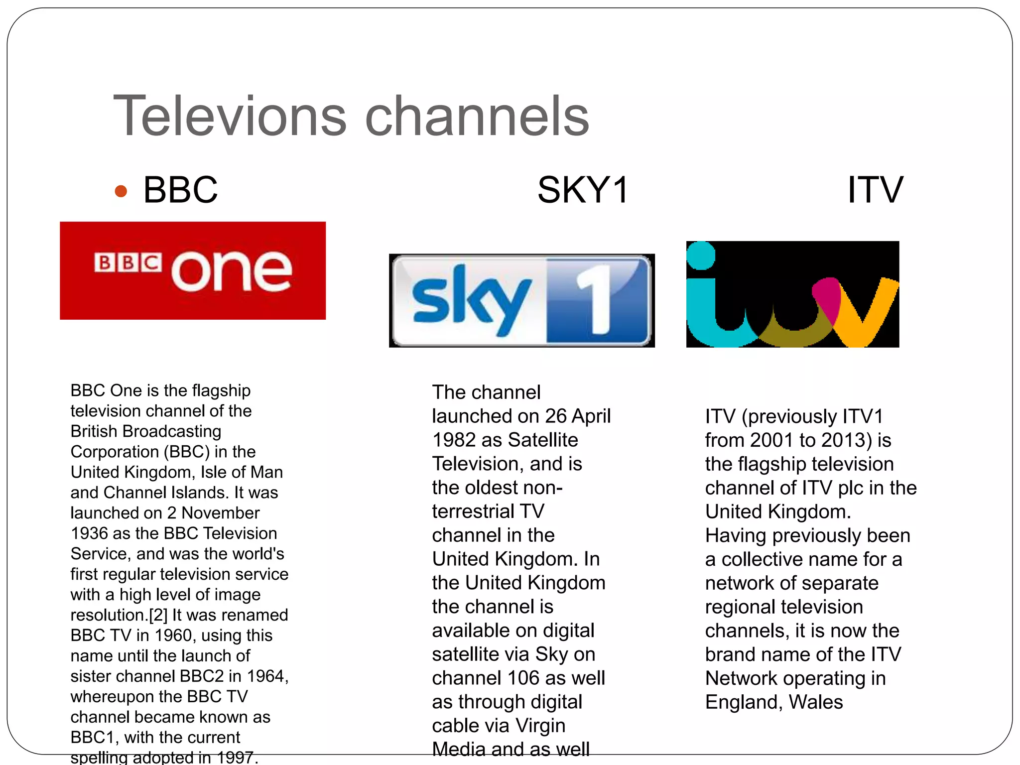 Television industry | PPTX