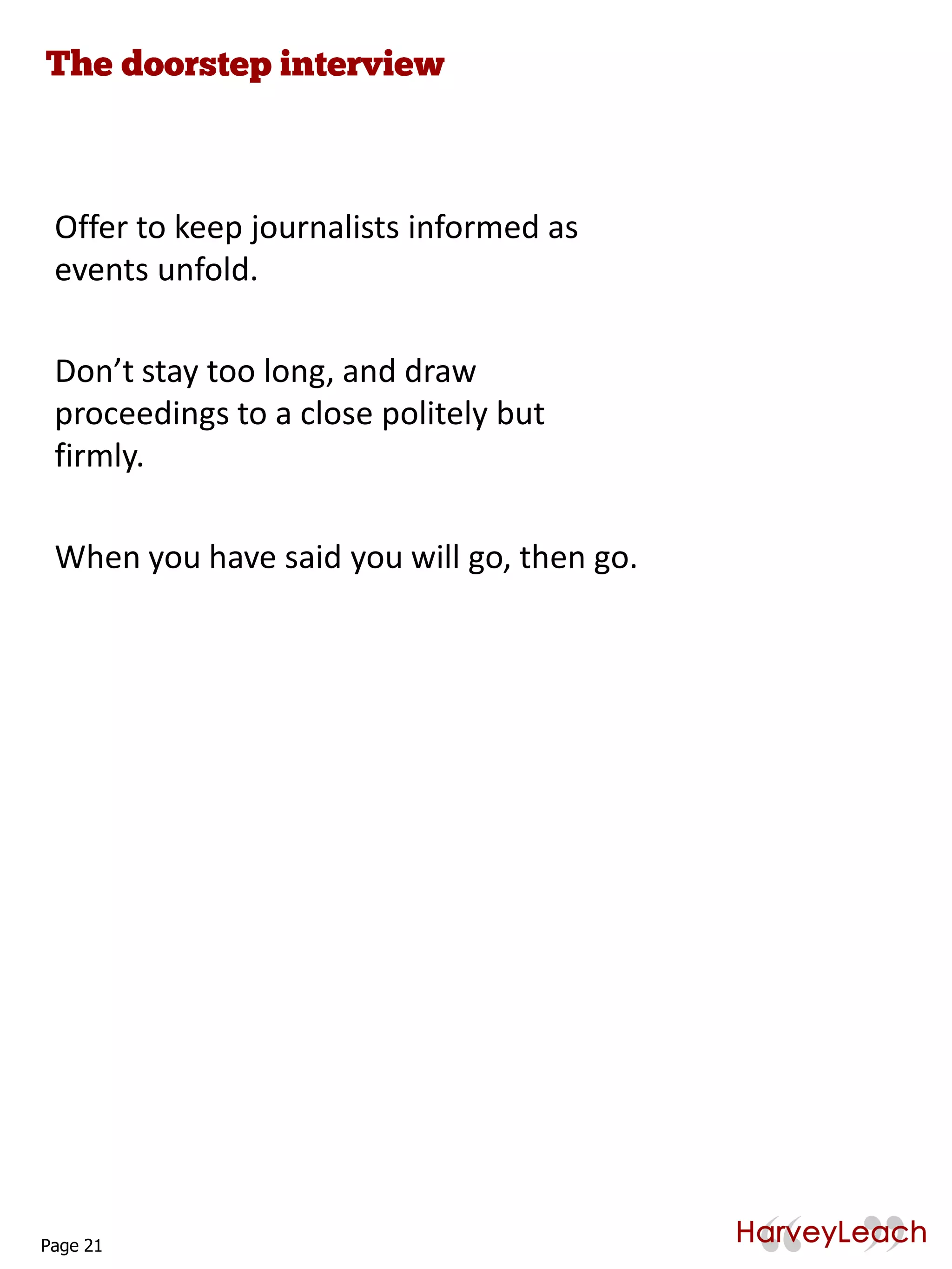 Television Interview Formats | PDF