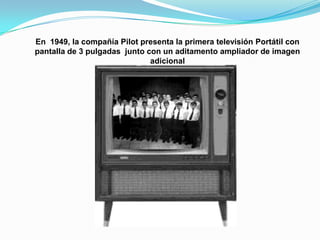Television linea del tiempo | PPTX
