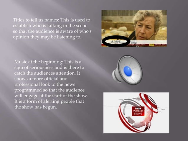 Television news | PPT