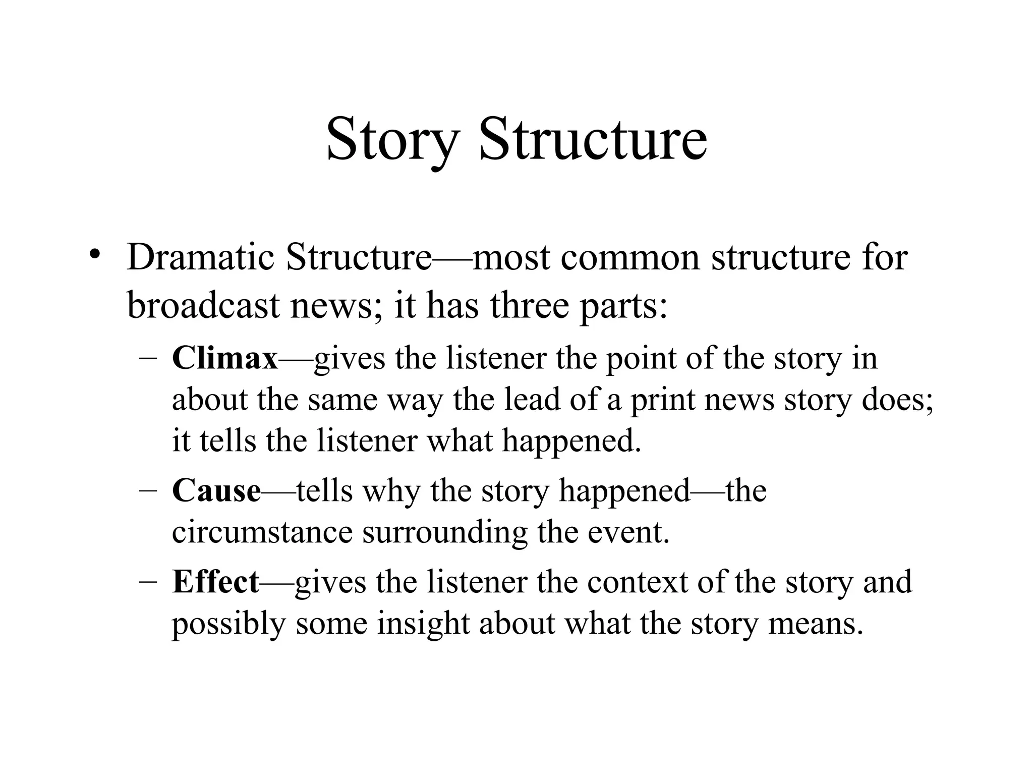 Television news writing | PPT