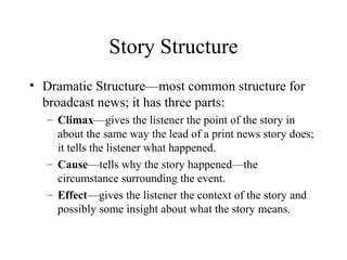 Television news writing | PPT