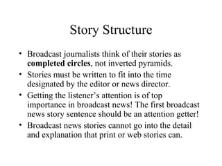 Television news writing | PPT