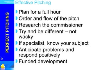 Television Pitching Skills | PPT