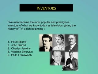 Television presentation by ajwa imran | PPT