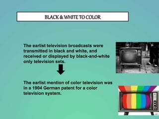Television presentation by ajwa imran | PPT