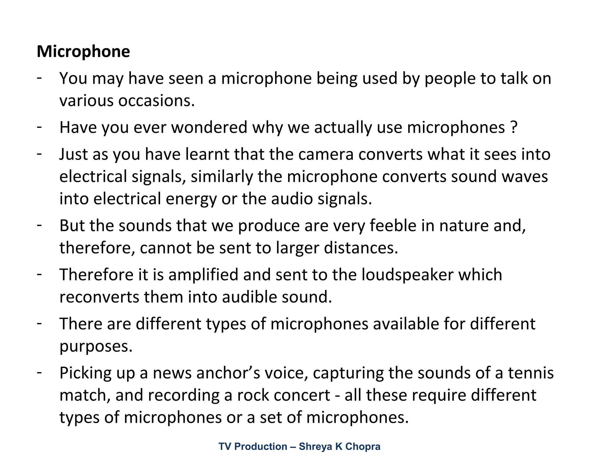 Television production Process - An insight to TV Industry | PPT