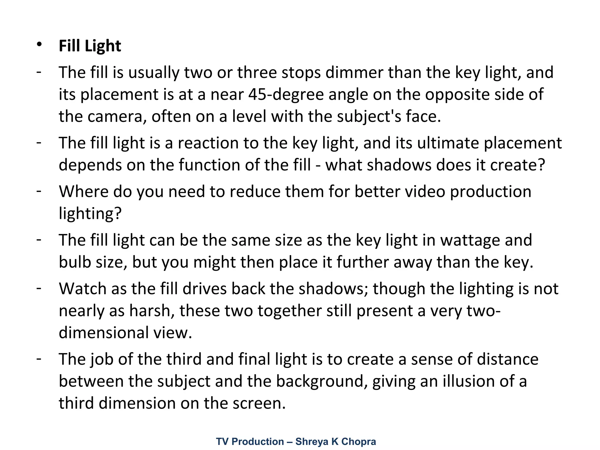 Television production Process - An insight to TV Industry | PPT