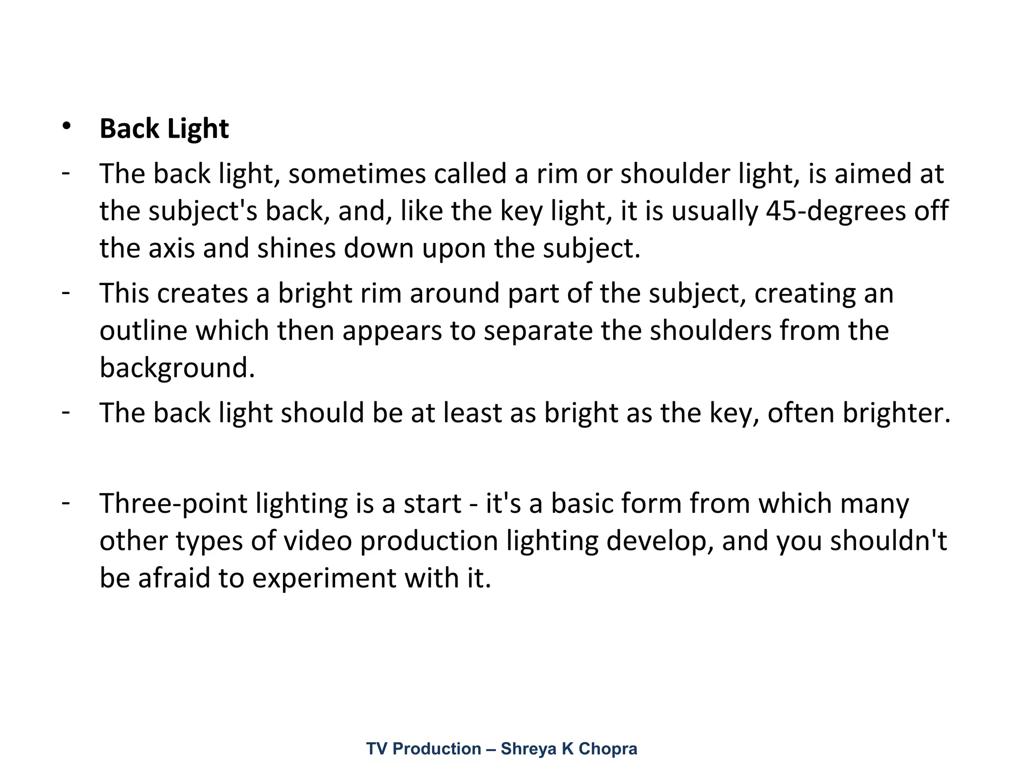 Television production Process - An insight to TV Industry | PPT