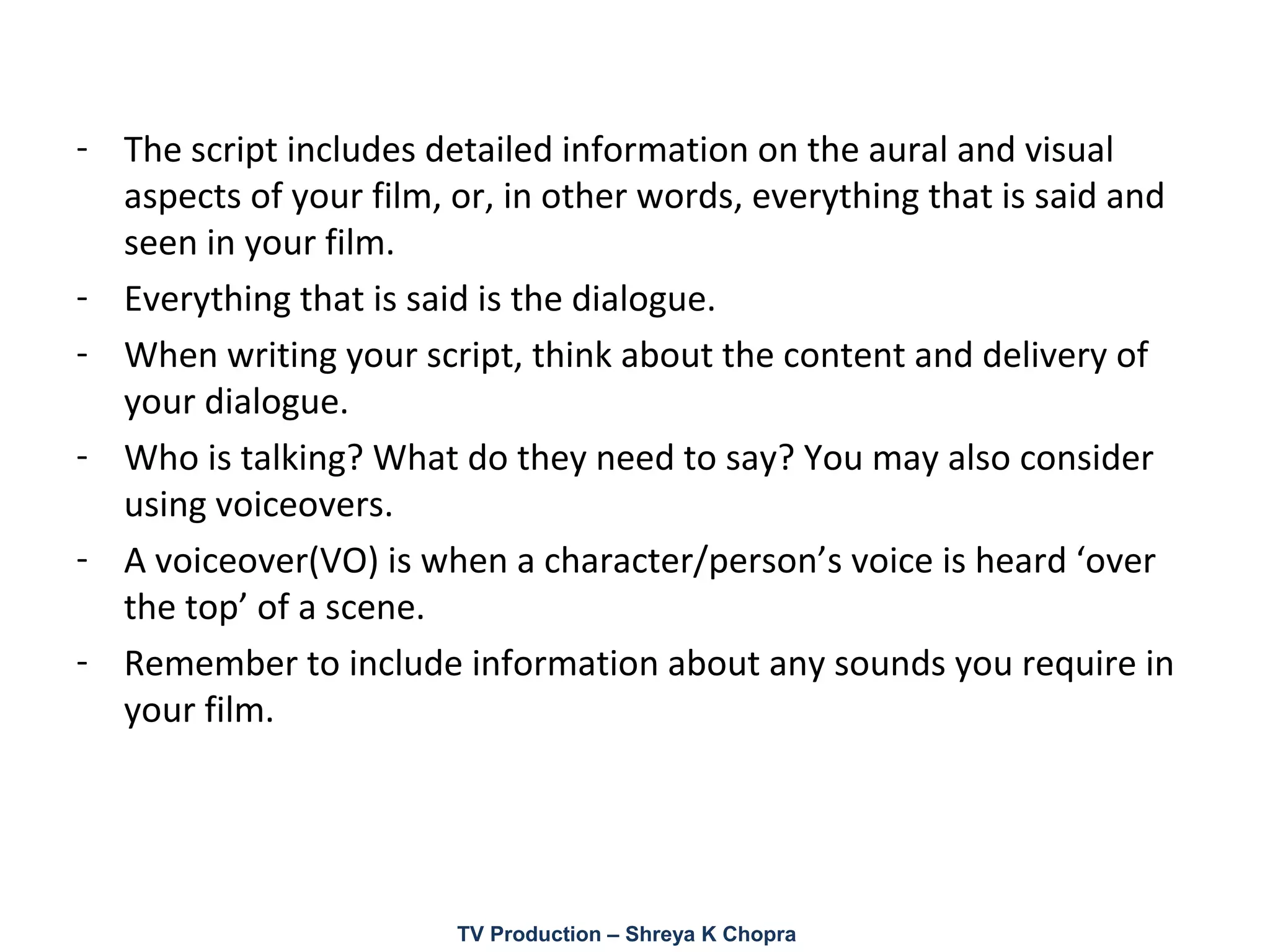 Television production Process - An insight to TV Industry | PPT