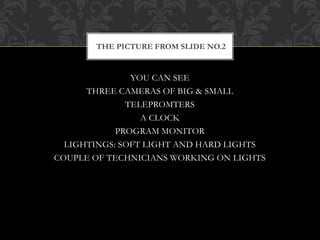 Television production basic system | PPT