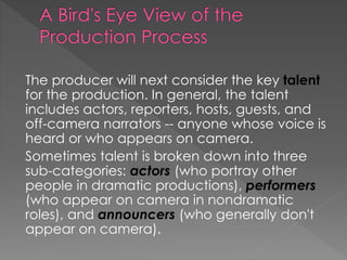 Television production module 1 a | PPTX