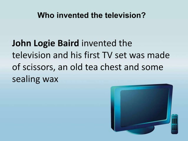 Television History, Importance, Advantages & Disadvantages | PPTX ...