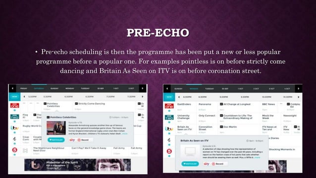 Television Scheduling | PPTX