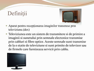 Televizorul | PPTX