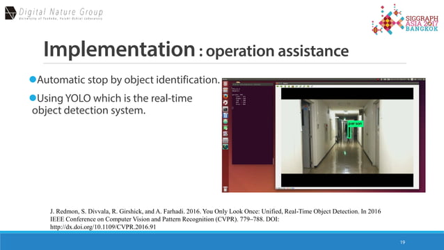 Telewheelchiar - SIGGRAPH Asia 2017 (E-tech Talk) | PPT