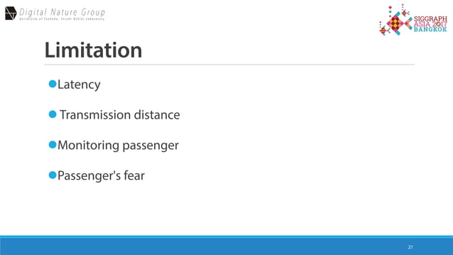 Telewheelchiar - SIGGRAPH Asia 2017 (E-tech Talk) | PPT