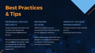 Teleworking cybersecurity webinar (final) | PPT