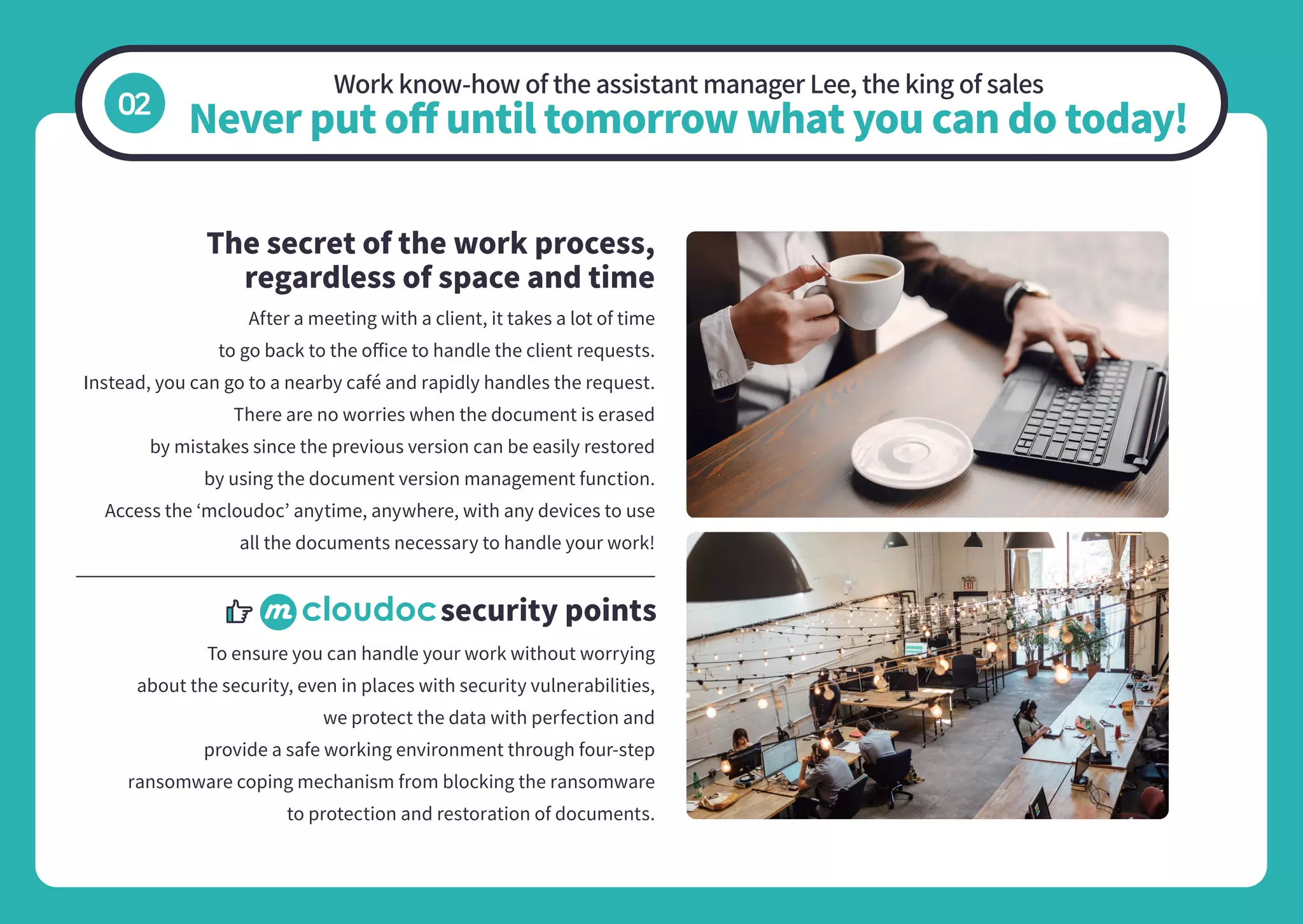 Telework leaflet eng | PPT