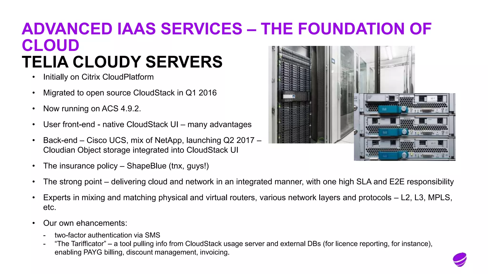 Telia latvija cloudstack | PPTX