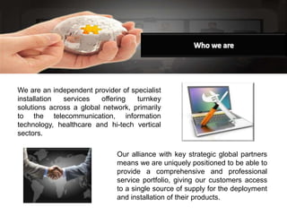 Telindus techtrans tp capabilities | PPT