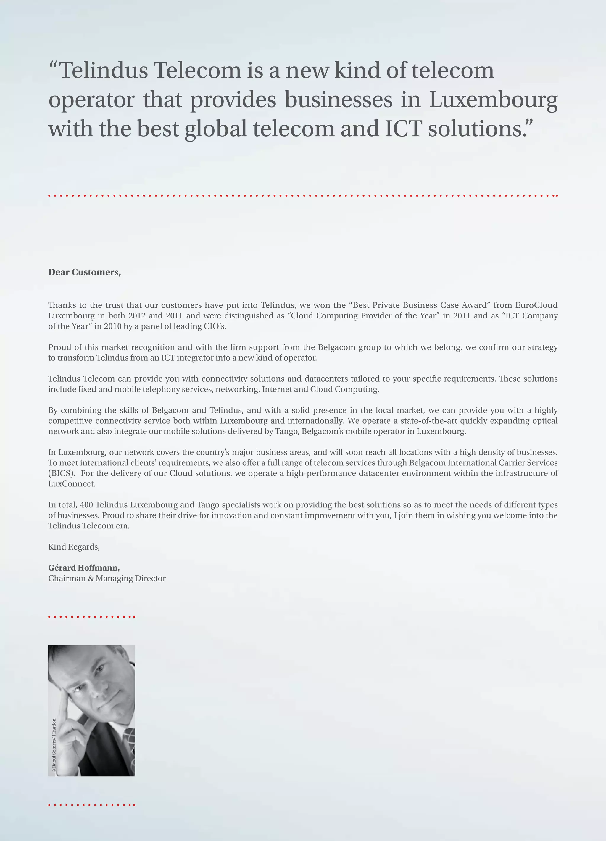 Telindus telecom-brochure | PDF