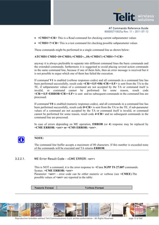 Telit at commands_reference_guide_r11 | PDF