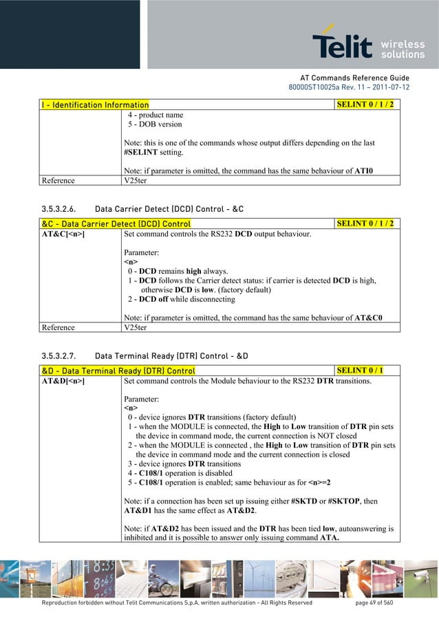 Telit at commands_reference_guide_r11 | PDF | Programming Languages | Computing